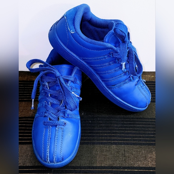 K-Swiss | Shoes | Kayswiss Blue Vintage Cortez Style Low Top Shoes Lace ...